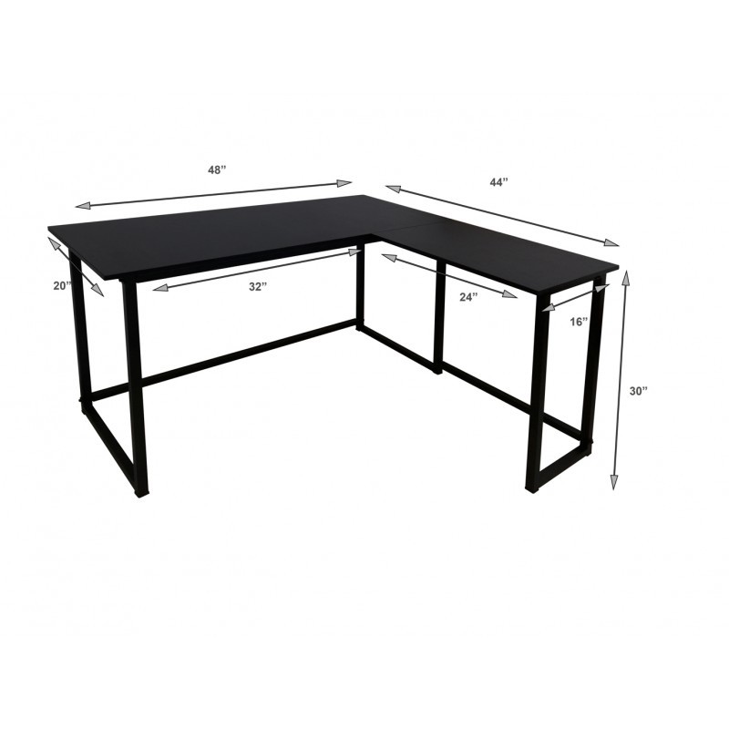 PORTABLE GAMING COMPUTER TABLE L SHAPED (CT-OT-039-CH) | ComputerTable.pk